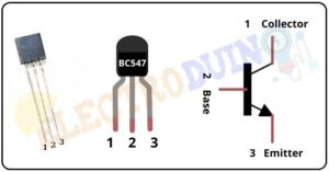 BC547 Transistor – Pin Diagram, Specifications, Datasheet » ElectroDuino