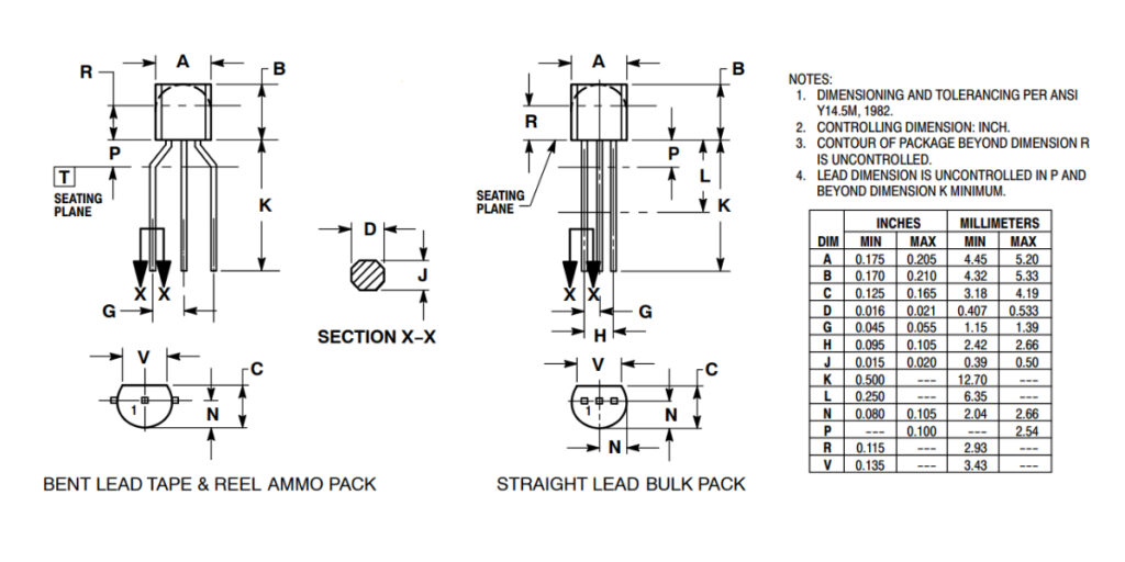 2N2222A Transistor - Pinout, Specifications, Datasheet » ElectroDuino